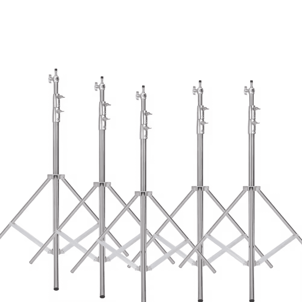 290cm Air Pressure Tripod Bearing 10kg for Camera Stainless Steel Light ...