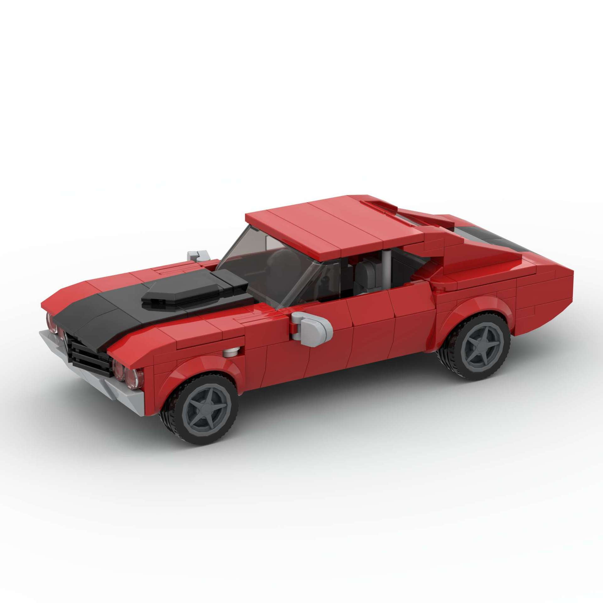 292PCS Chevrolet Chevelle 1967 MOC [compatible with mainstream brands ...