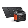 292Wh Portable Solar Generator Kit, 300W Power Station with 40W Solar ...