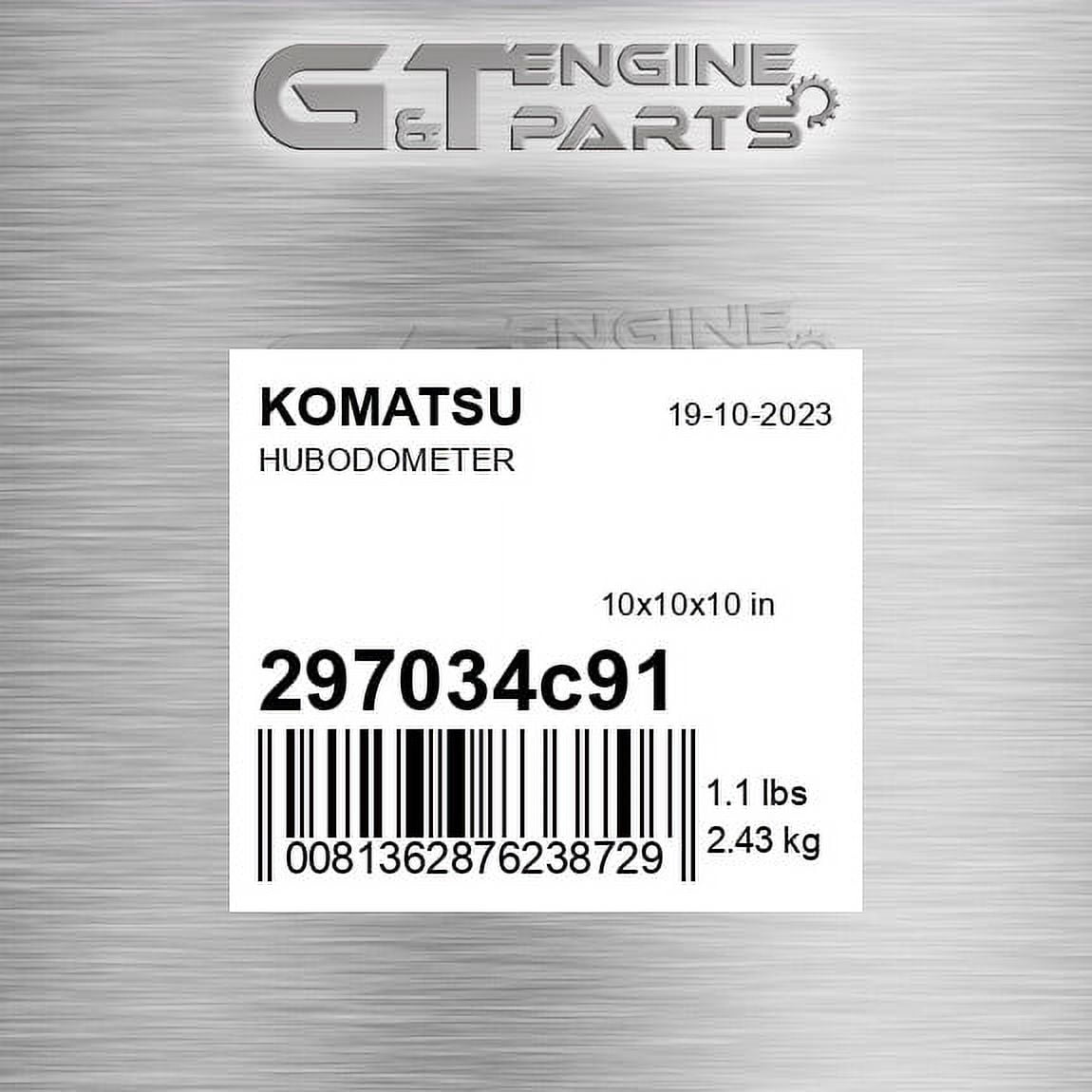 297034C91 HUBODOMETER fits KOMATSU (New OEM) - Walmart.com