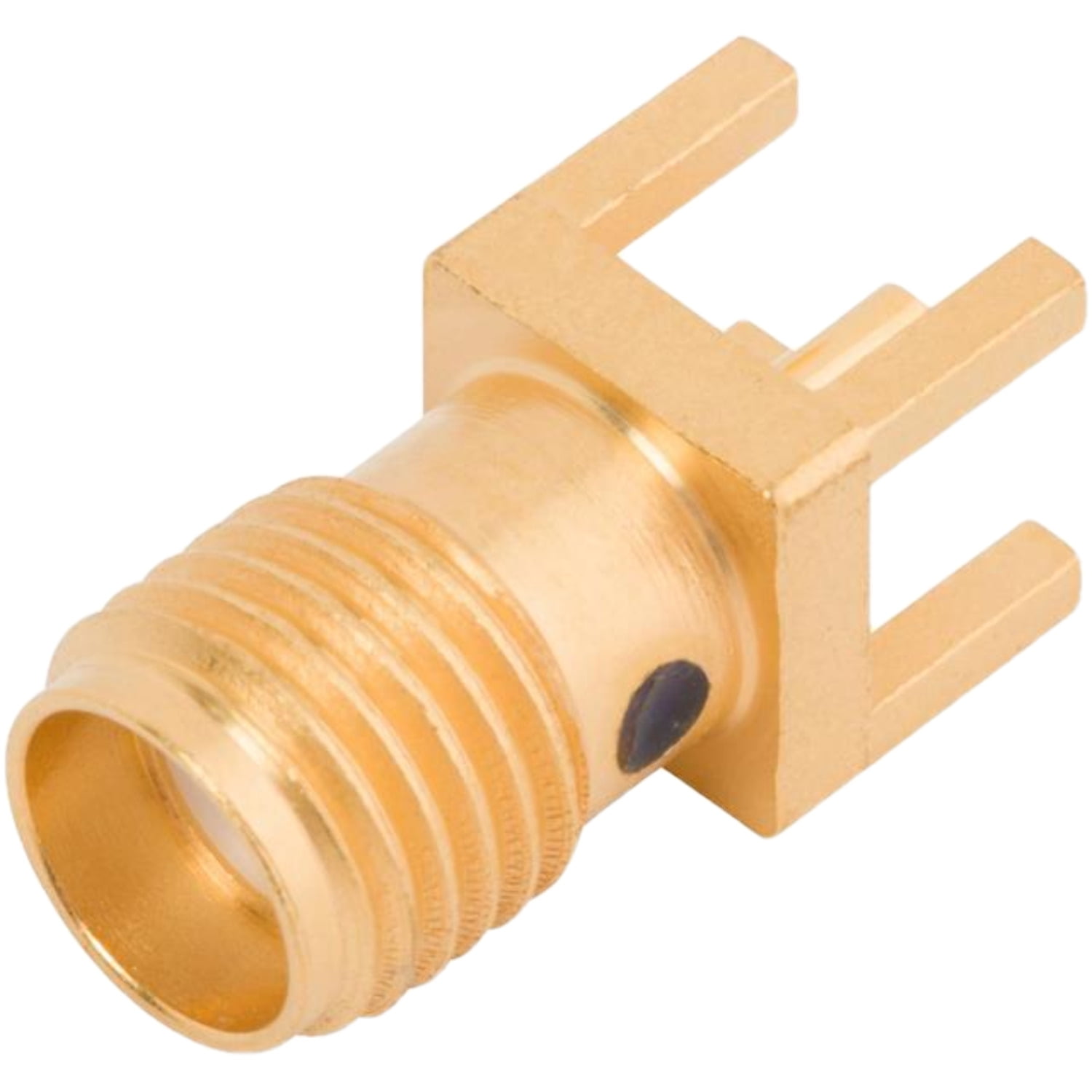 2985-6004 SMA Connector Jack, Female Socket 50 Ohms Through Hole Solder ...
