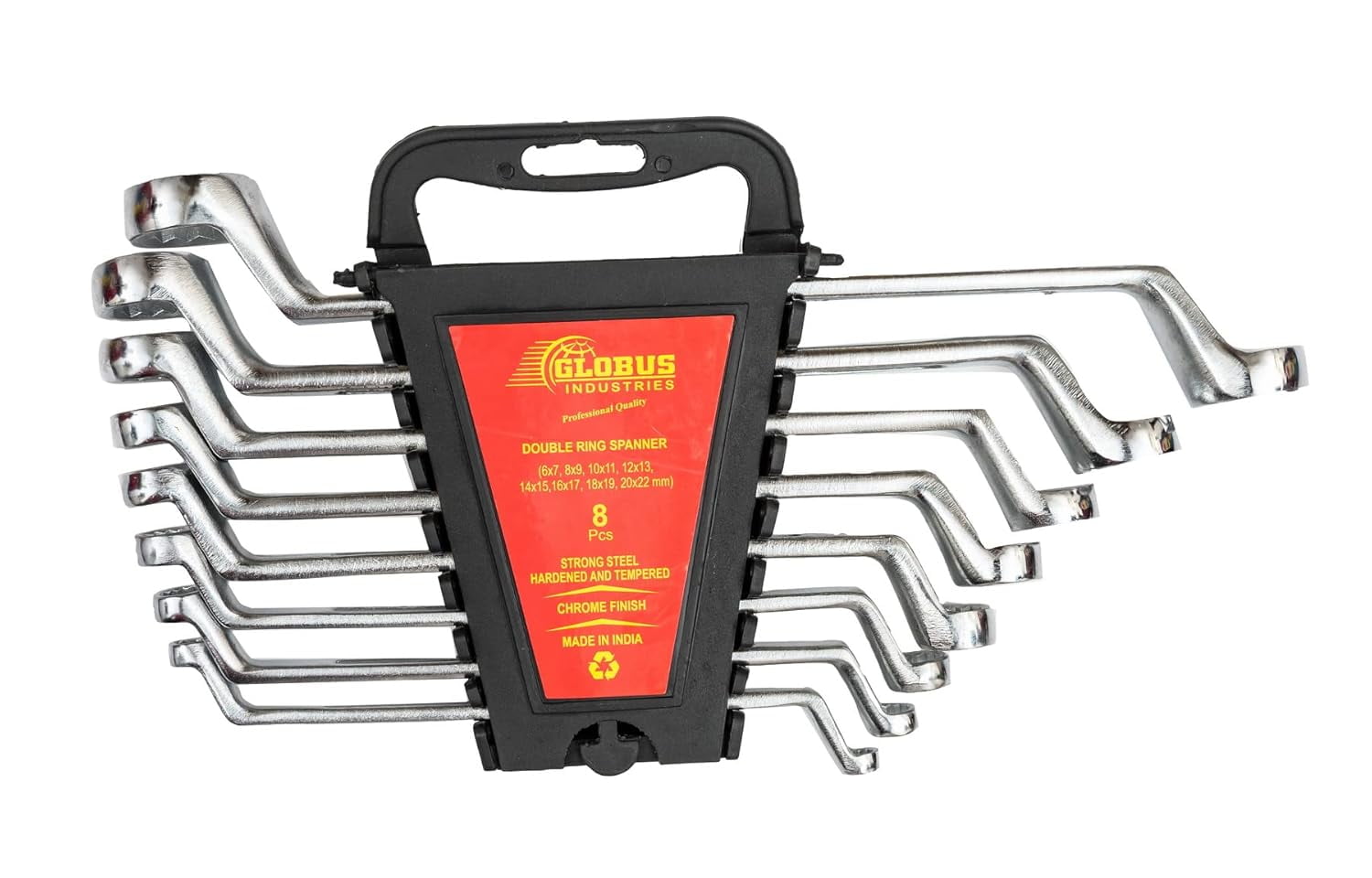 299 Ring Spanner Set Of 8 Pcs In Rake-Ring Spanner Set | Repair Tool ...