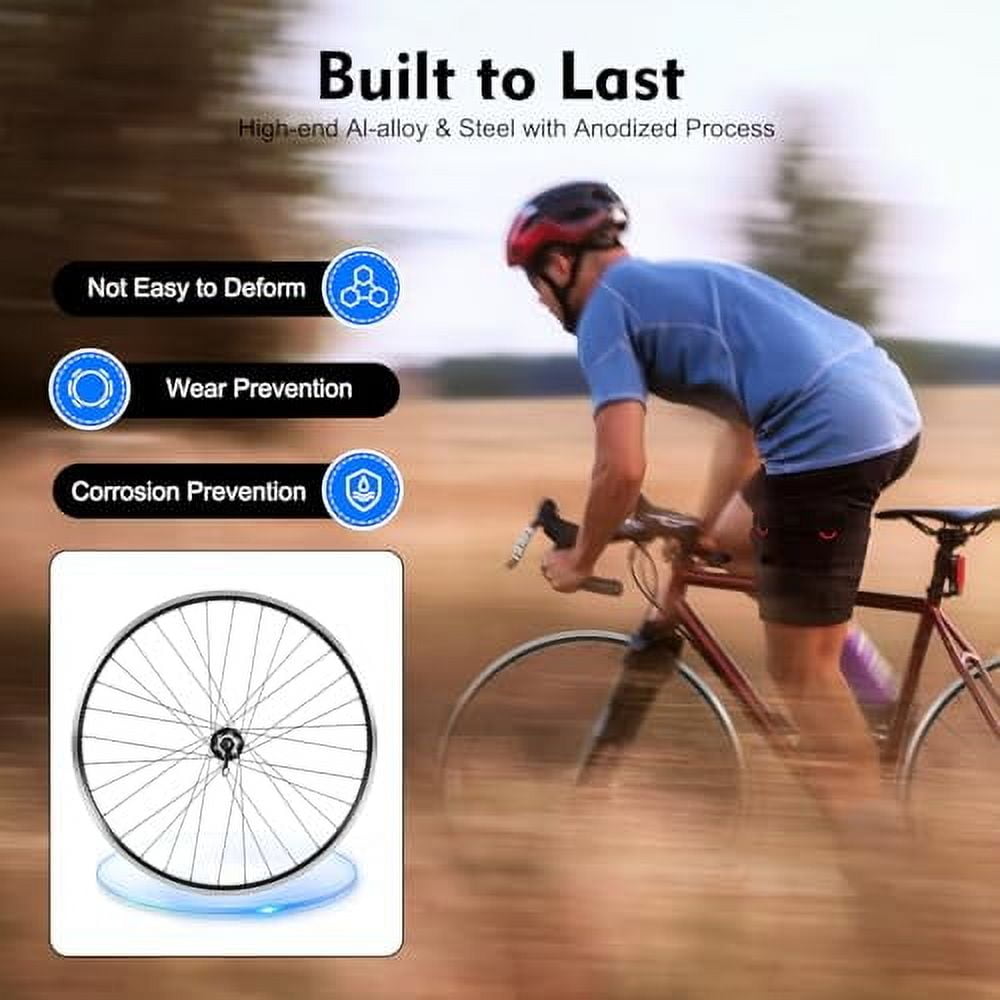 29Inch Mountain Bike Wheelset Quick Release Front Rear Wheels Aluminum ...