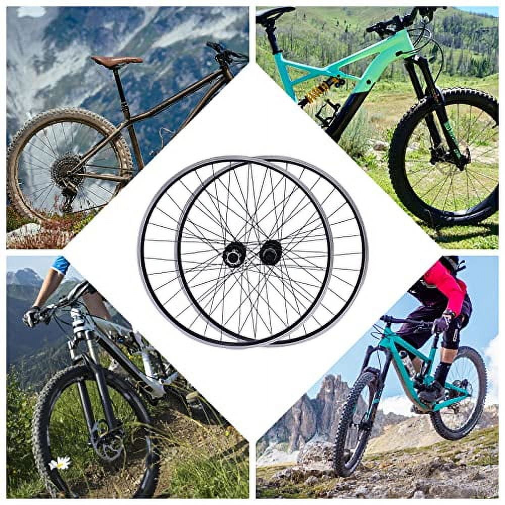 29Inch Mountain Bike Wheelset Quick Release Front Rear Wheels Aluminum ...