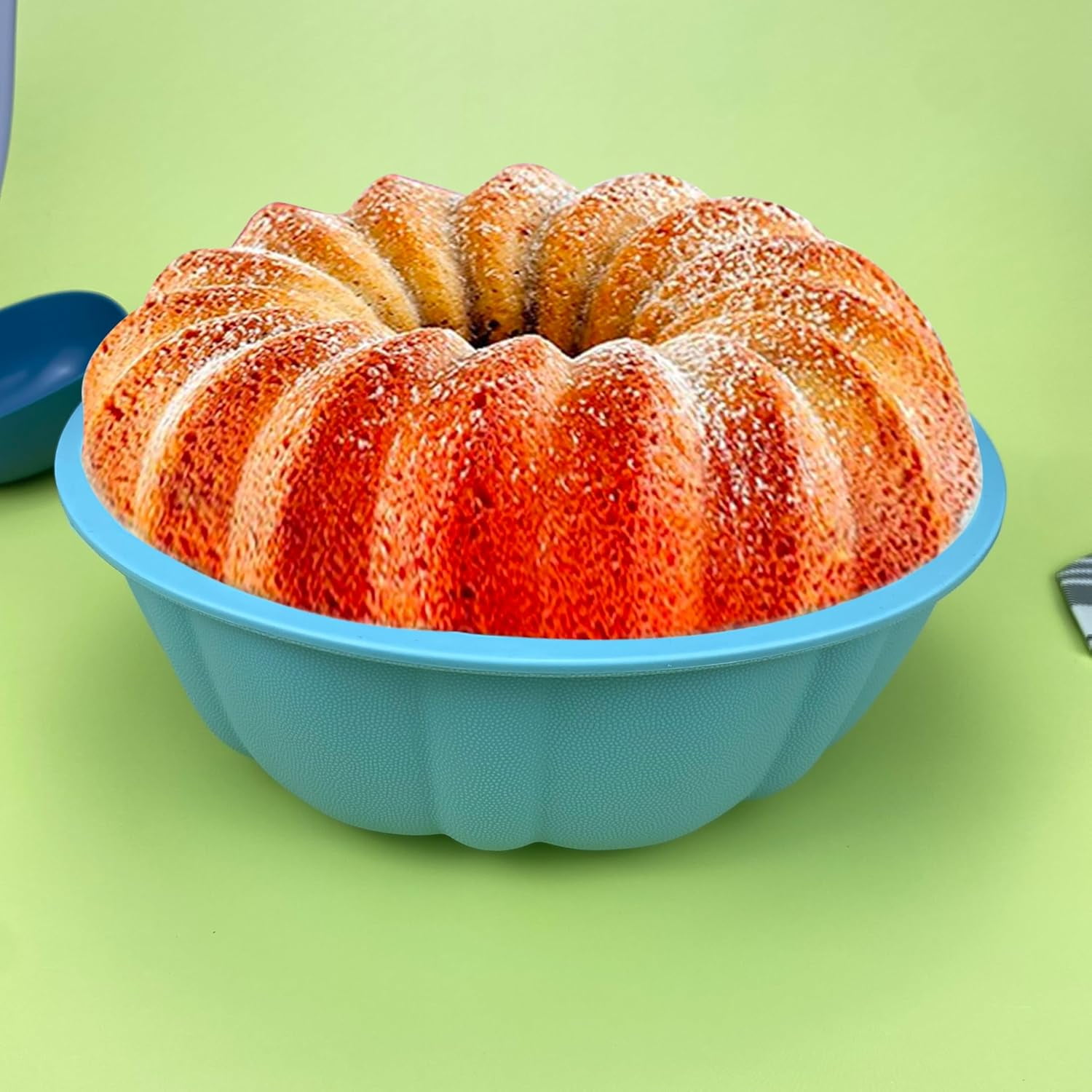 29PCS Nonstick Silicone Baking Set with Mini Cake Pans and Spatulas for ...