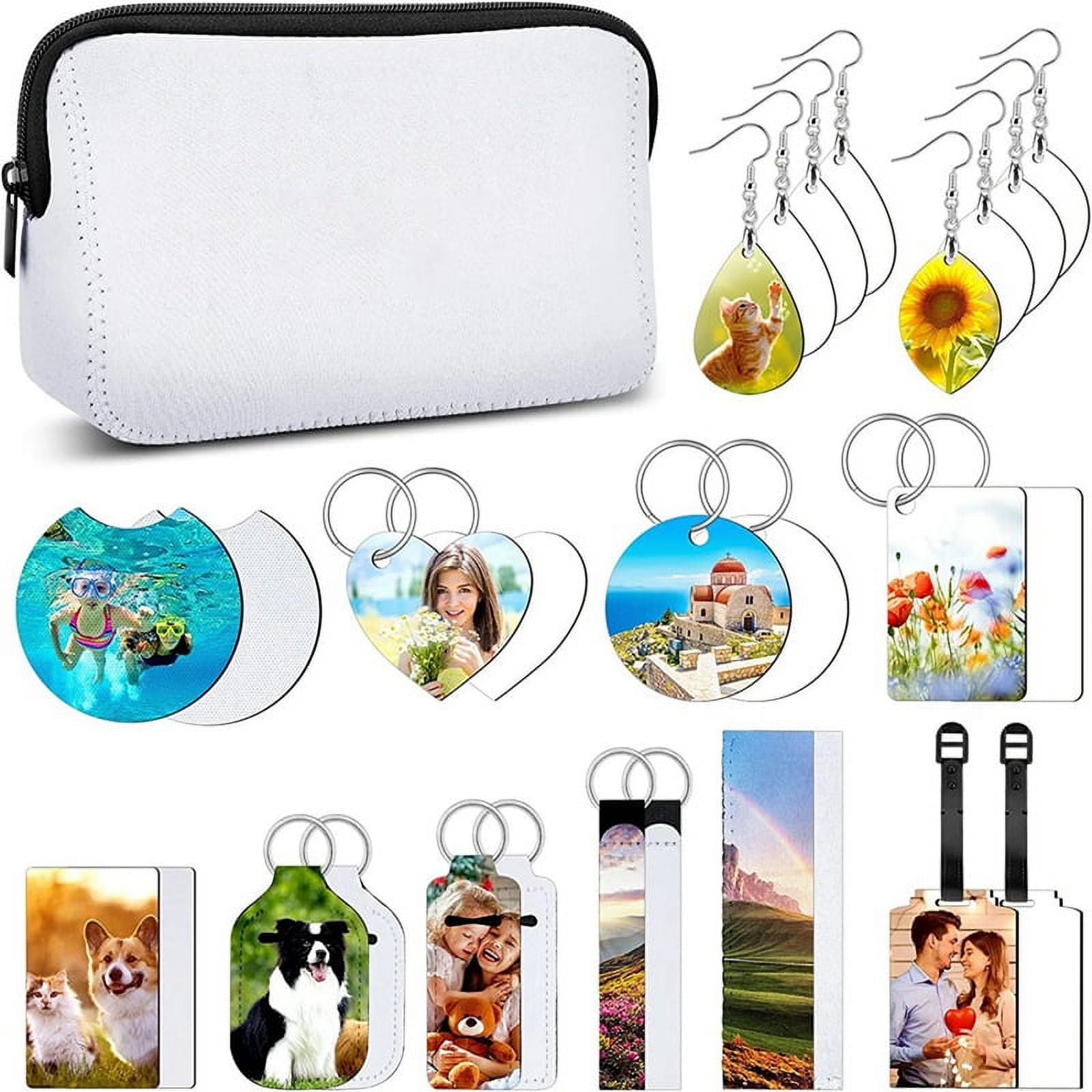 29PCS Sublimation Blanks, Sublimation Blanks Set, Sublimation Makeup ...