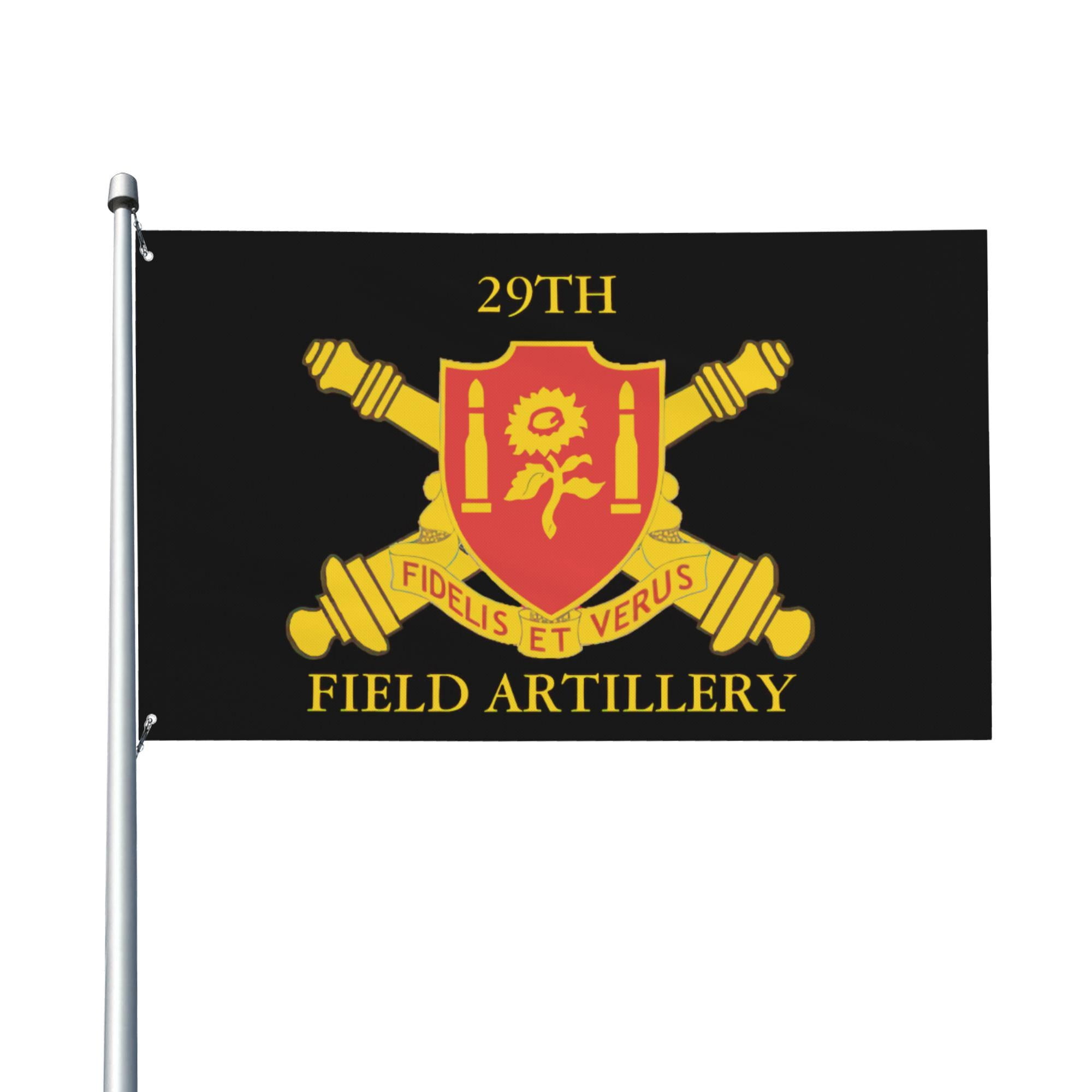 29TH Field Artillery Flag Built For Outdoor Use America Banner Flags ...