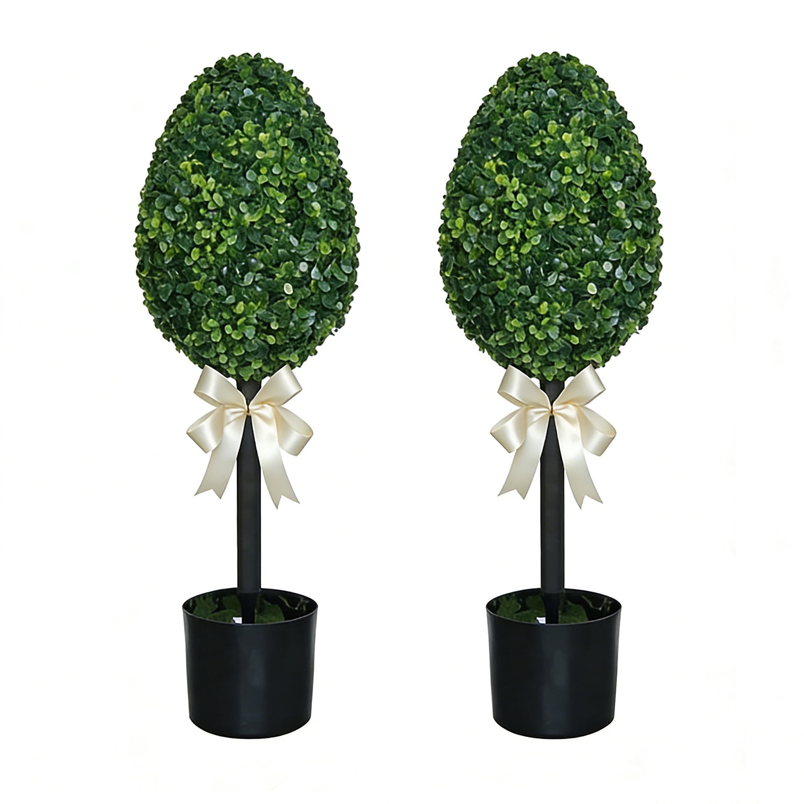 29in Boxwood Topiary Outdoor, 1 Sets Easter's Day Easter Egg Shaped ...
