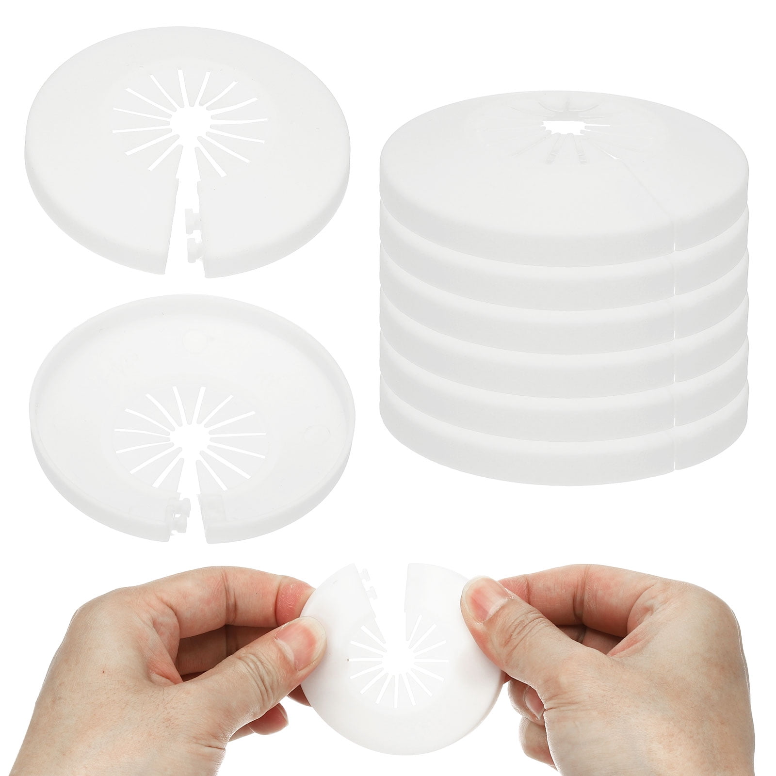 29mm Plumbing Cover Plates, 9 PCS Wall Split Flange Pipe Cover ...