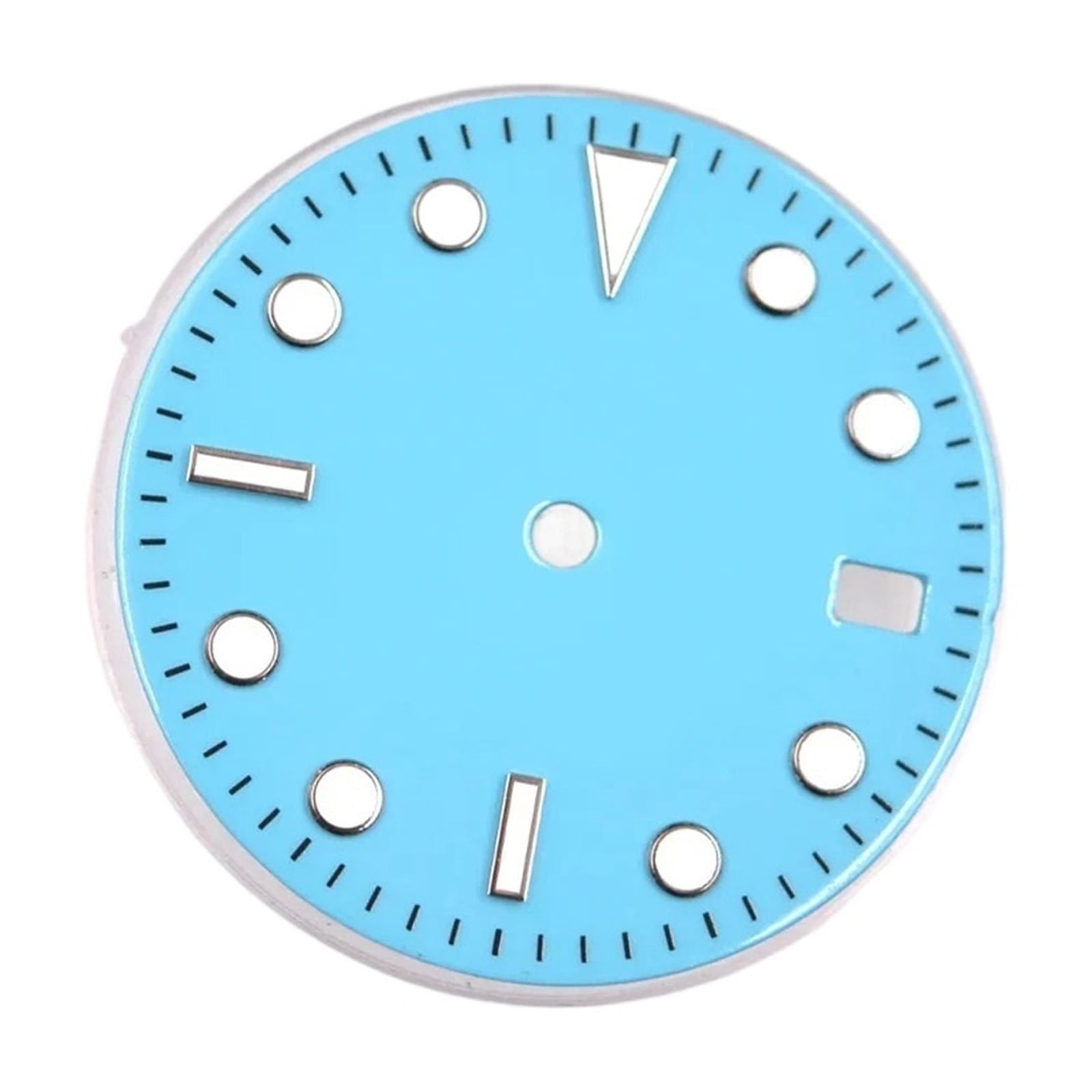 29mm luminous Blue Dial FIT for Seiko NH35 Movement sterile dial ...