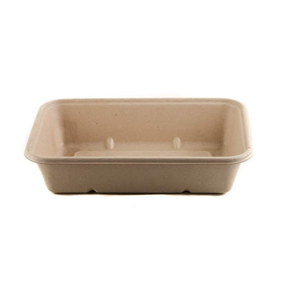 29oz Compostable Eco Friendly Container Trays - Rectangular Oblong Tree ...