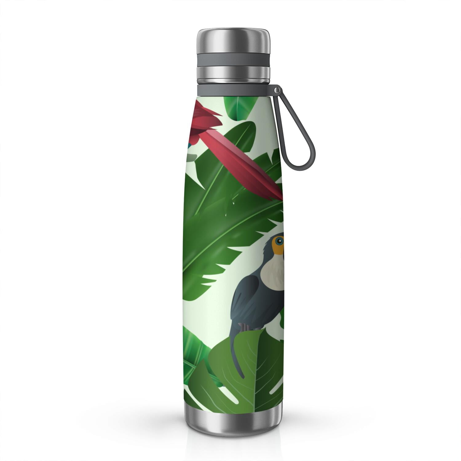 29oz Insulated Water Bottle with Tea Infuser, Stainless Steel Travel ...