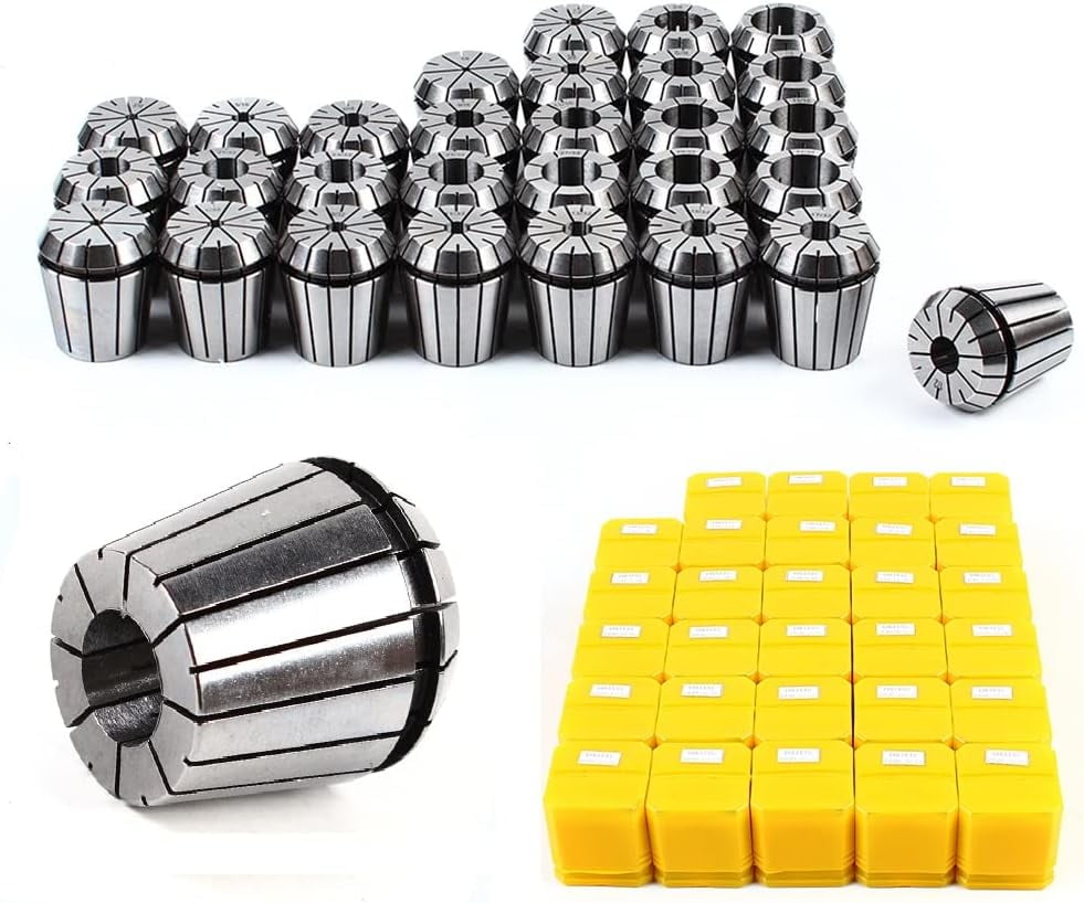 29pcs ER40 Industrial Accurate Precision Spring Collet Set ER40 Collet ...
