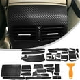 29pcs/Kit For Accord 2008-2012 Carbon Fiber Style Car Interior Cover ...