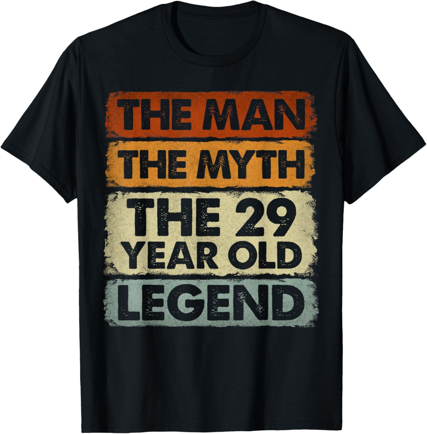 29th Birthday 29 Year Old Gifts Legend Limited Edition T-Shirt ...
