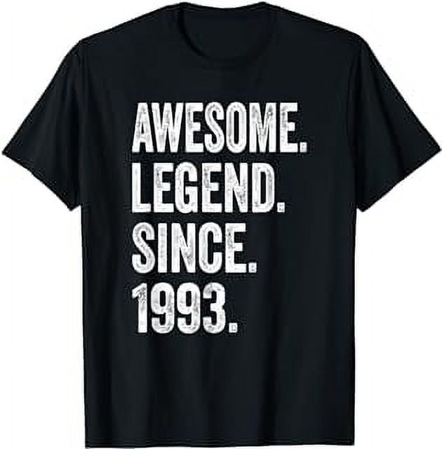 29th Birthday Gift 29 Years | Legend Since 1993 T-Shirt - Walmart.com