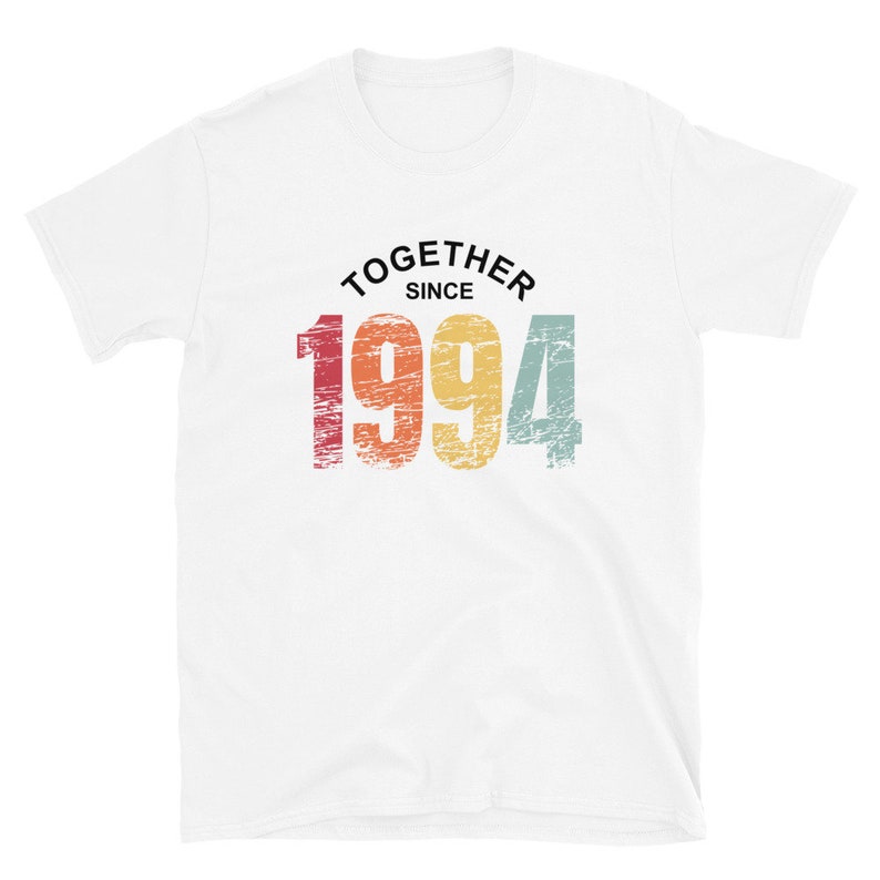 29th anniversary gifts for Husband and Wife: Together Since 1994 shirt ...