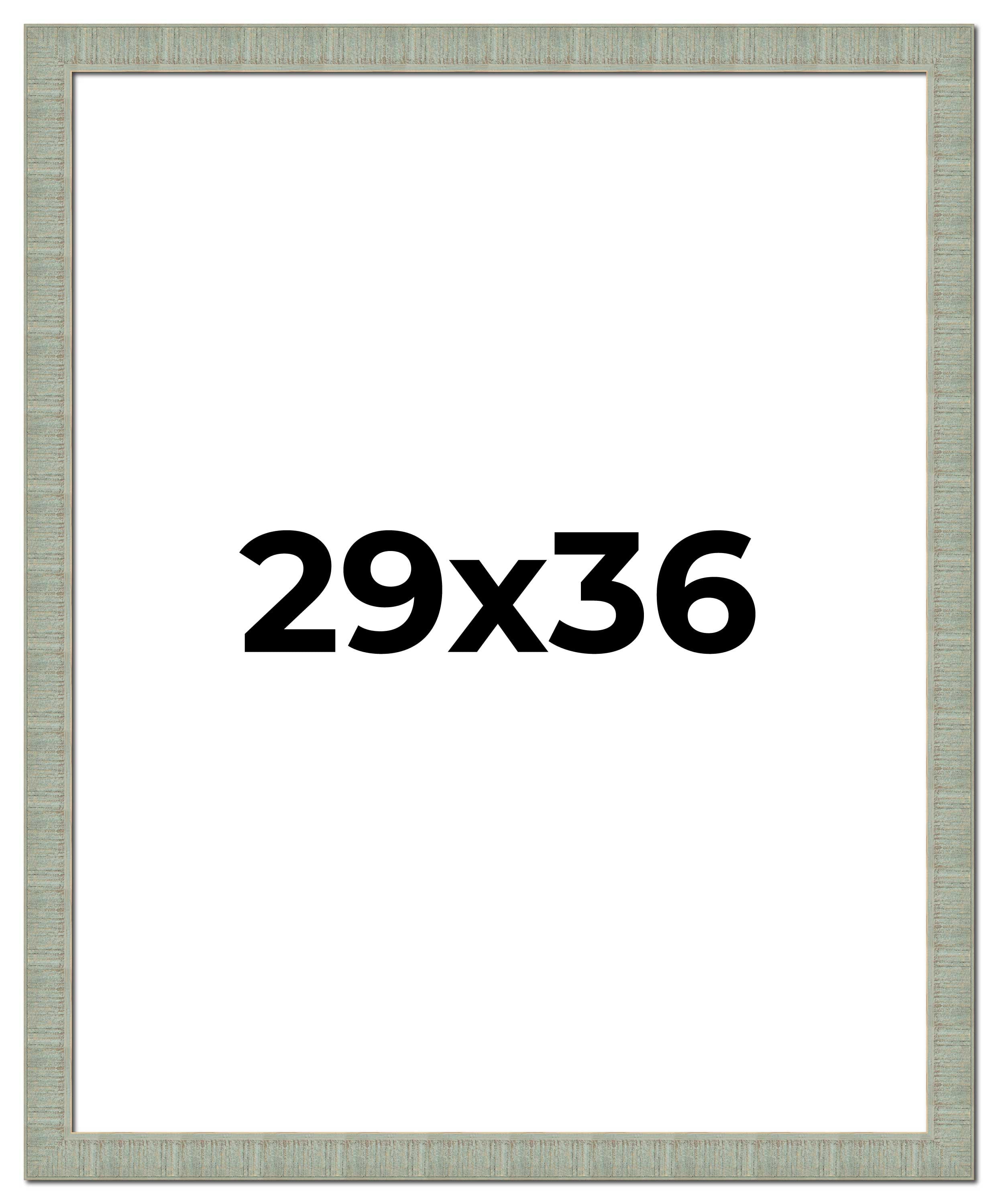 29x36 Frame Green Desert Pear Solid Wood Picture Frame | 1.625 Inch ...