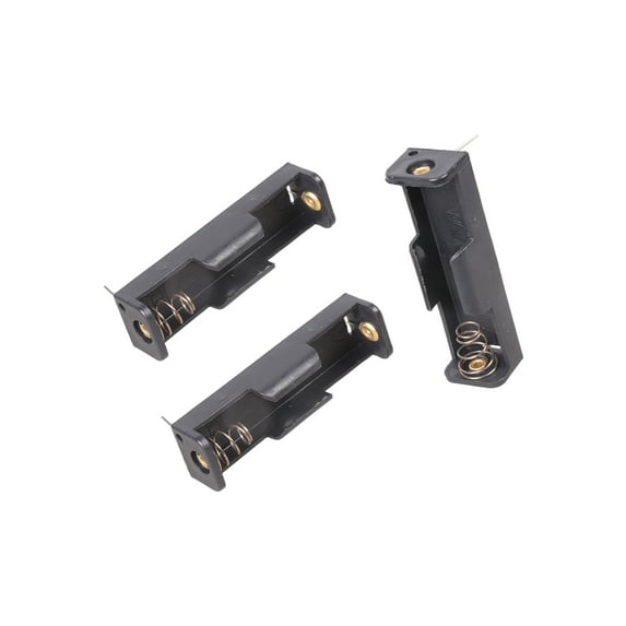 2A Battery Box Solderable Terminals Lightweight Plastic Housing Secure ...