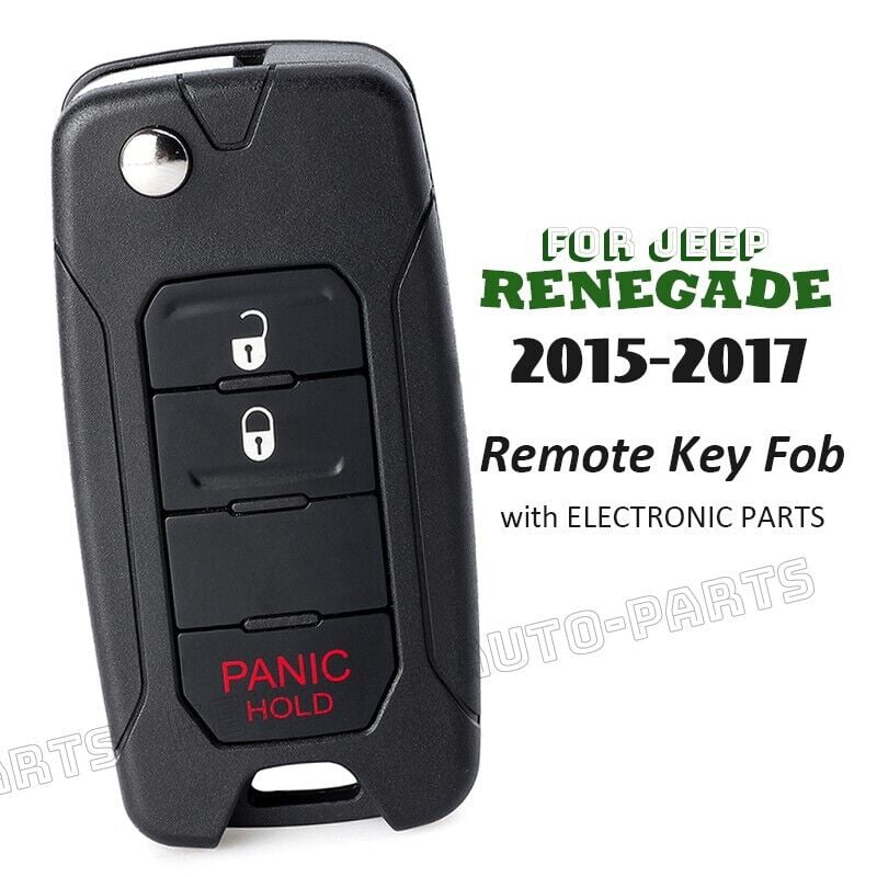 2ADFTF15AM433T for Jeep Renegade 2015 2016 2017 2018 Flip keyless ...