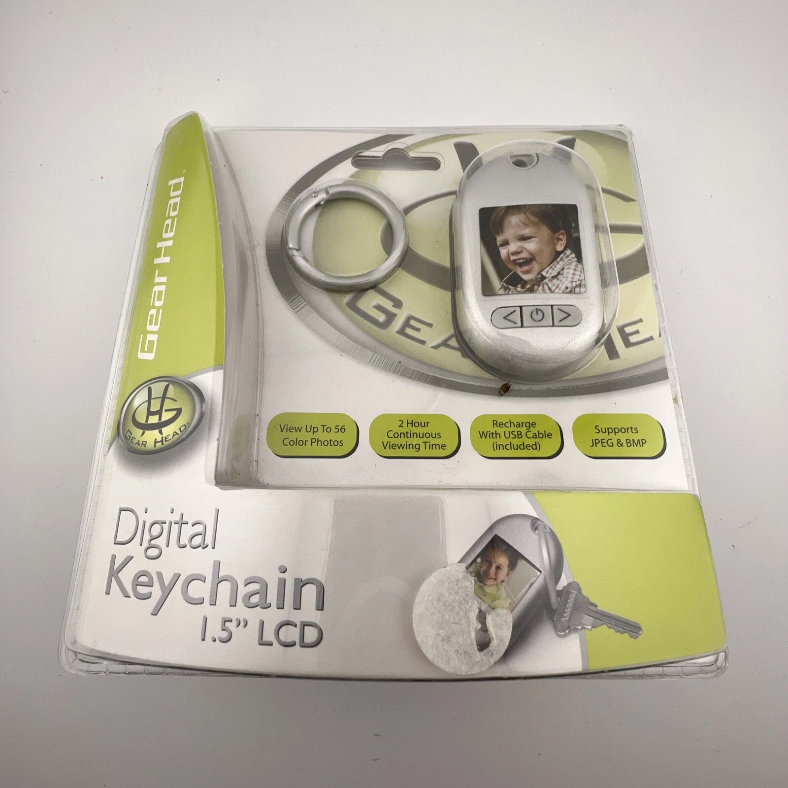 2B 1.5-Inch Digital Photo Key Chain Dp151 Lcd Full-Color Display New ...