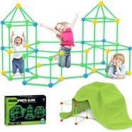 TOWER TUBES Stem Fort Building Kit - 510 Pieces for Kids 7+, Indoor and ...
