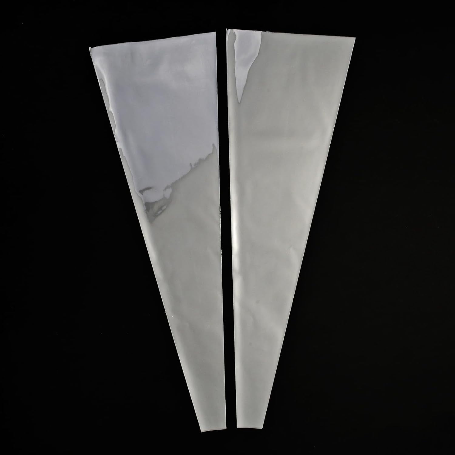 2Bag 100Pcs Single Flower Packaging Bag 4.5inx17.7in White Flower ...