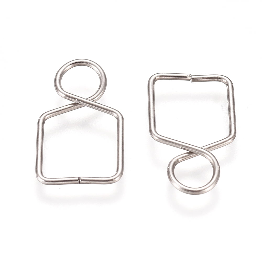 2Bag 304 Stainless Steel Chandelier Connectors Clips Pins For Fastening ...