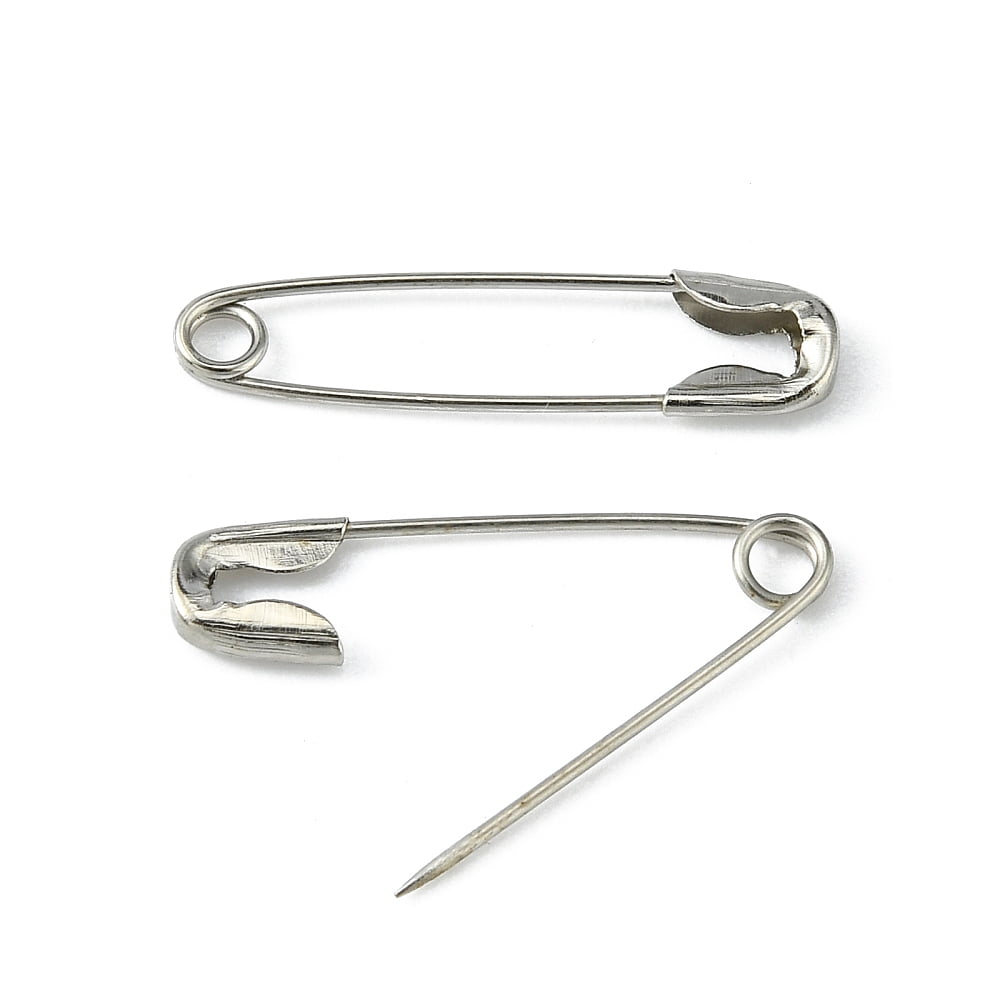 2Bag Iron Safety Pins Platinum 20x5x1.5mm 1000pcs/bag - Walmart.com