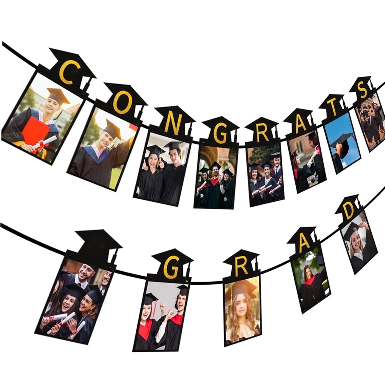 2CFun Graduation Banners with Photo, 9.84 ft - Walmart Business Supplies