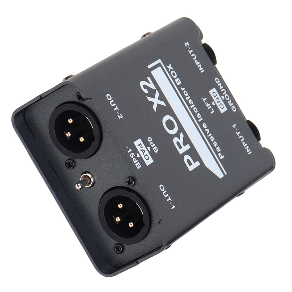 2CH Isolatation Auditory Isolator Box Blocking Electrical Interferences ...