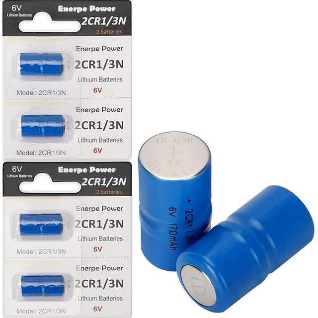 2CR1/3N 6 Volt Replacement Battery Compatible with Pet Stop, Dog Guard ...