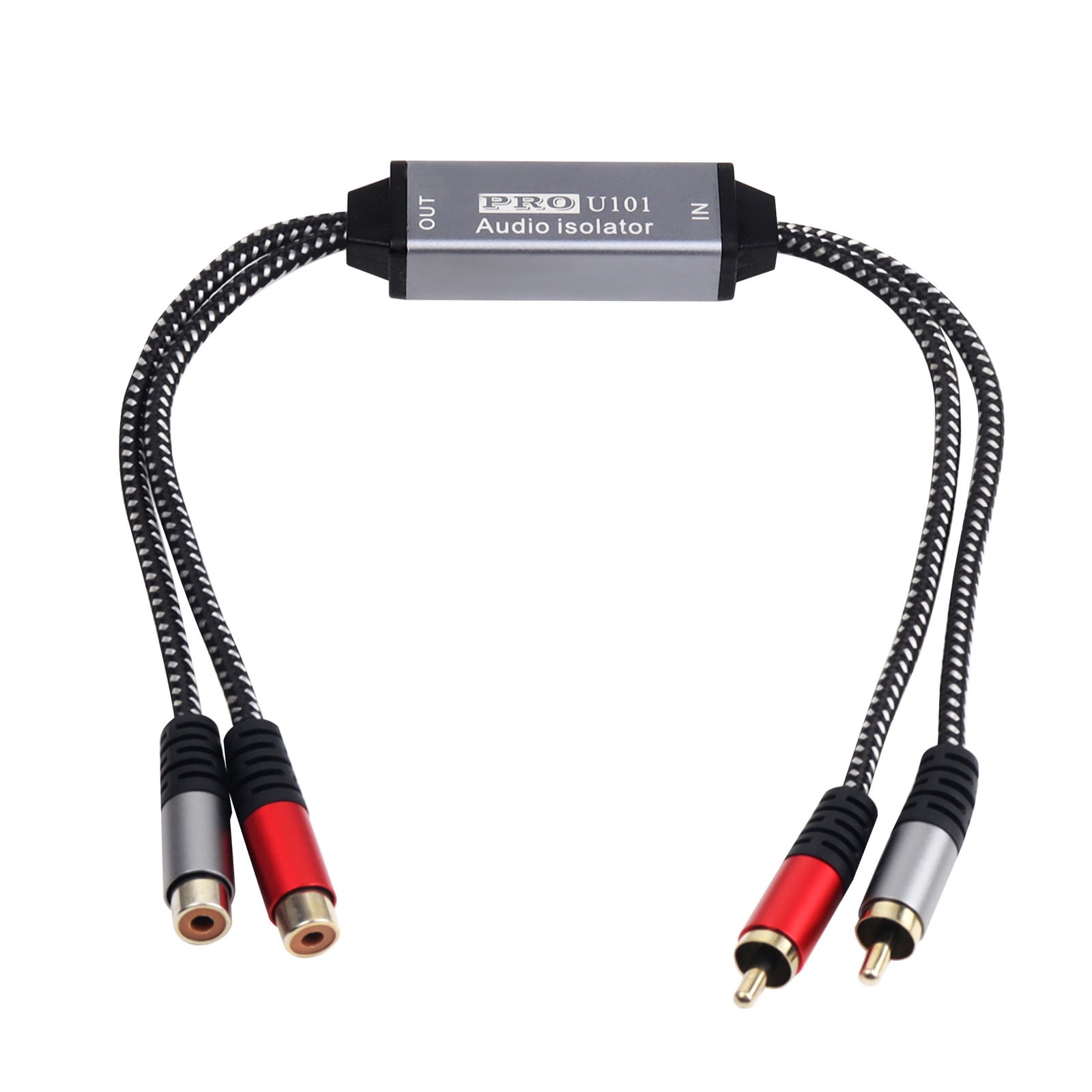 2Channel Metal Noise Filter Ground Looping Noise Isolator Enhances ...