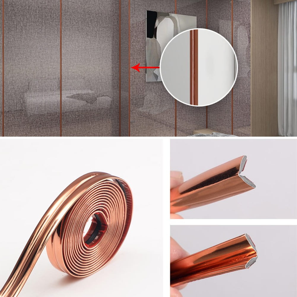 2Cm*5M Yin-Yang Corner Pvc Seam Sticker Wall Edge Corner Decorative ...