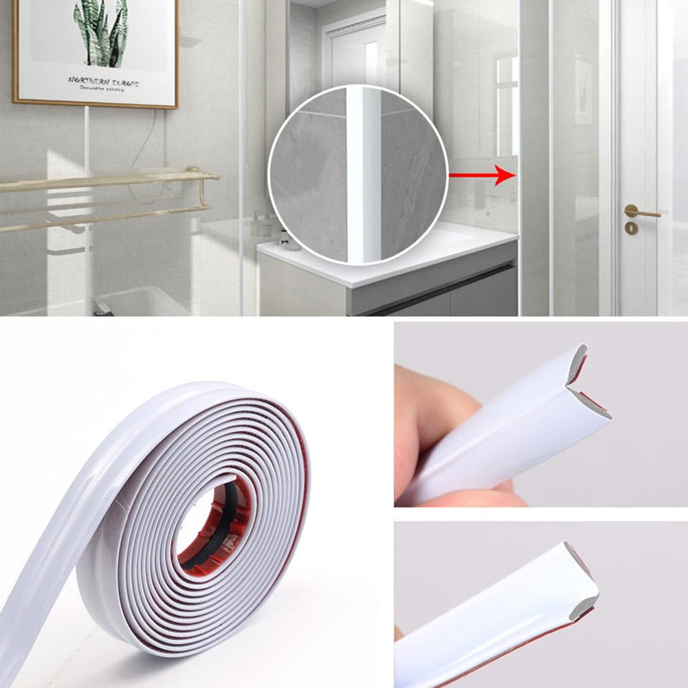 2Cm*5M Yin-Yang Corner Pvc Seam Sticker Wall Edge Corner Decorative ...