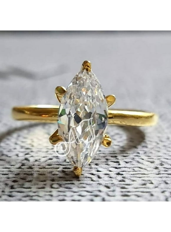 Diamond Marquise Rings