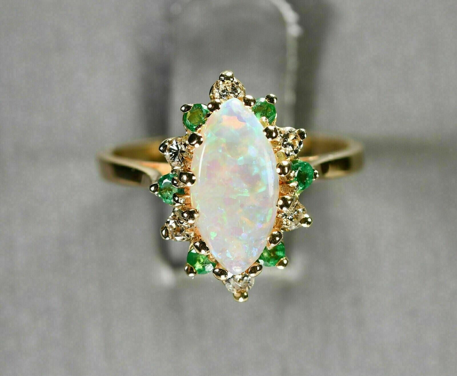 2Ct Marquise Cut Fire Opal Lab Created Halo Pretty For Women's ...