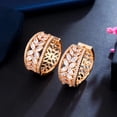 2Ct Marquise Cut Simulated Diamond Women's Hoop Earrings 14k Yellow ...