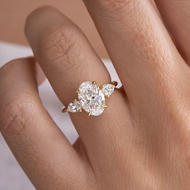 2Ct Marquise Cut Simulated Green Emerald 14K Yellow Gold Plated Women's ...