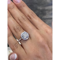 2Ct Pear Cut Simulated Diamond Diamond 14K White Gold Plated Women's ...