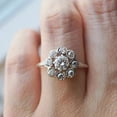 2Ct Round Cut White Simulated Diamond Women's Wedding Band 14K Yellow ...