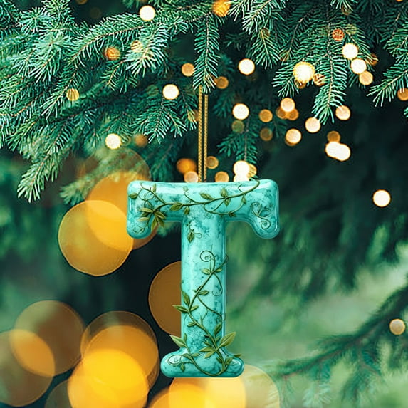 2D Acrylic Backpack And Car Pendant Decoration Set, A 26-Letter ...