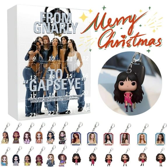 2D Acrylic CATSEYE Ornament Advent Calendar – Christmas Gift for ...