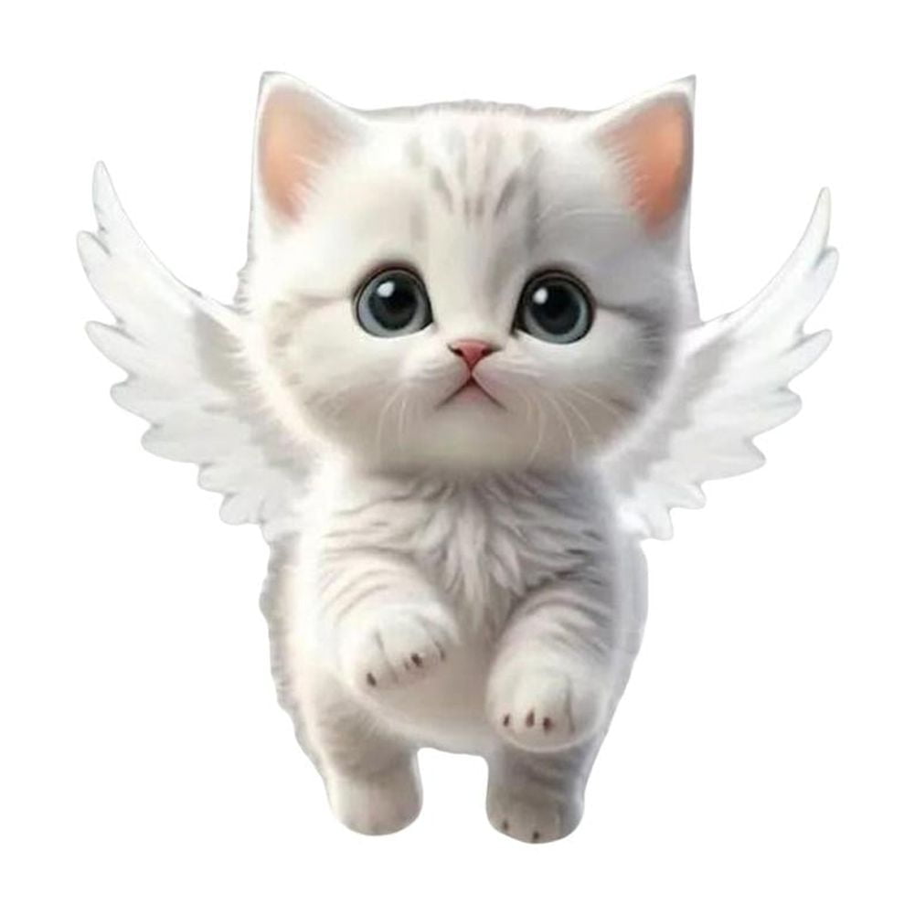 2D Acrylic Cartoon Cat Car Freshener Vent Clip for Air Outlet, with ...