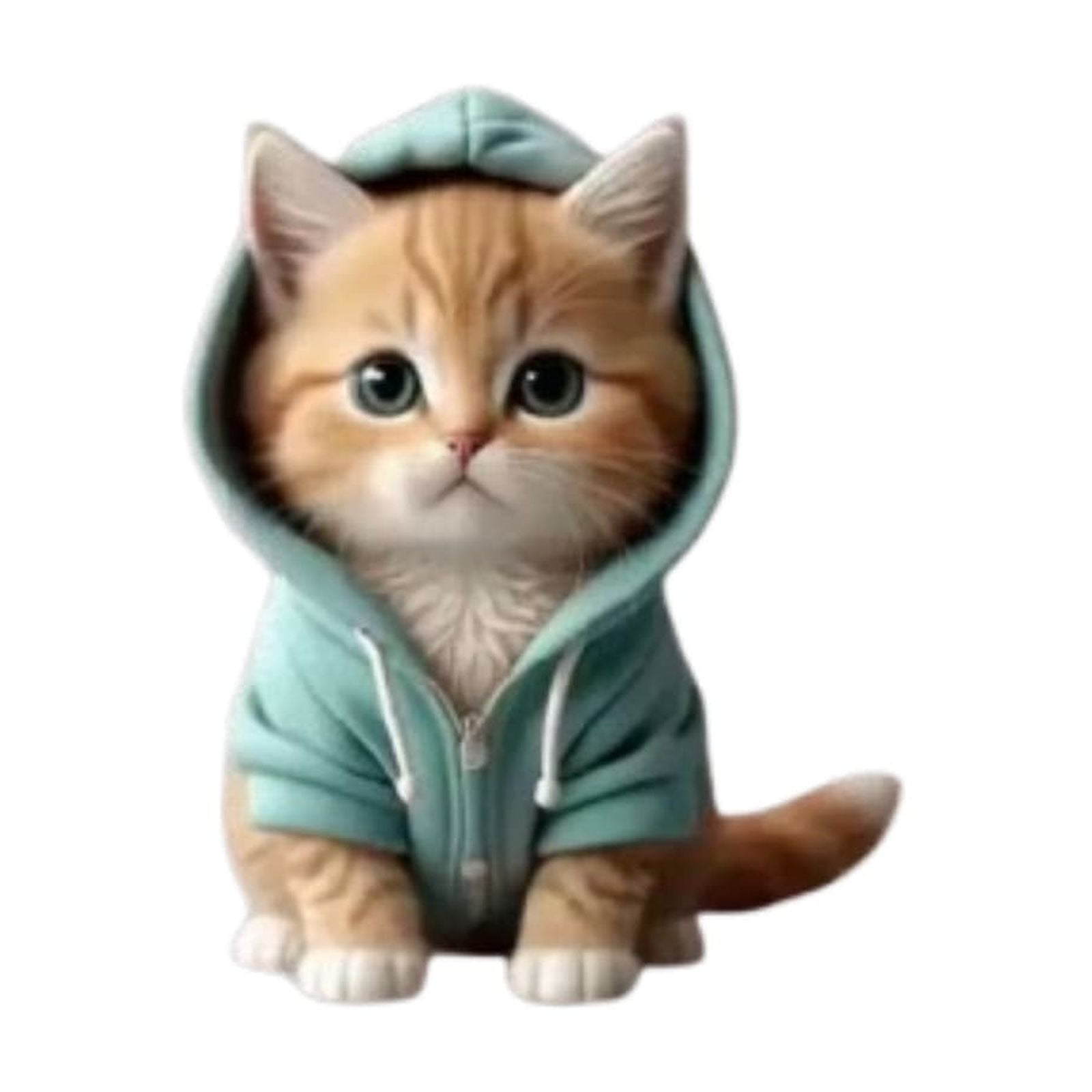 2D Acrylic Cartoon Cute Cat Pattern Car Air Vent Clip Fresheners - Cute ...