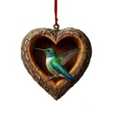 2D Acrylic Christmas Tree Decoration - Animal Theme Hanging Ornament ...