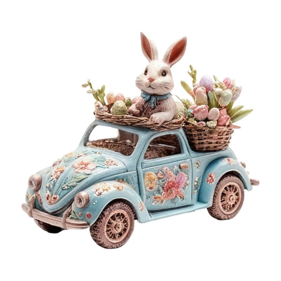 2D Acrylic Easter Bunny Catcher Pendant – Round Plate Ornament for ...