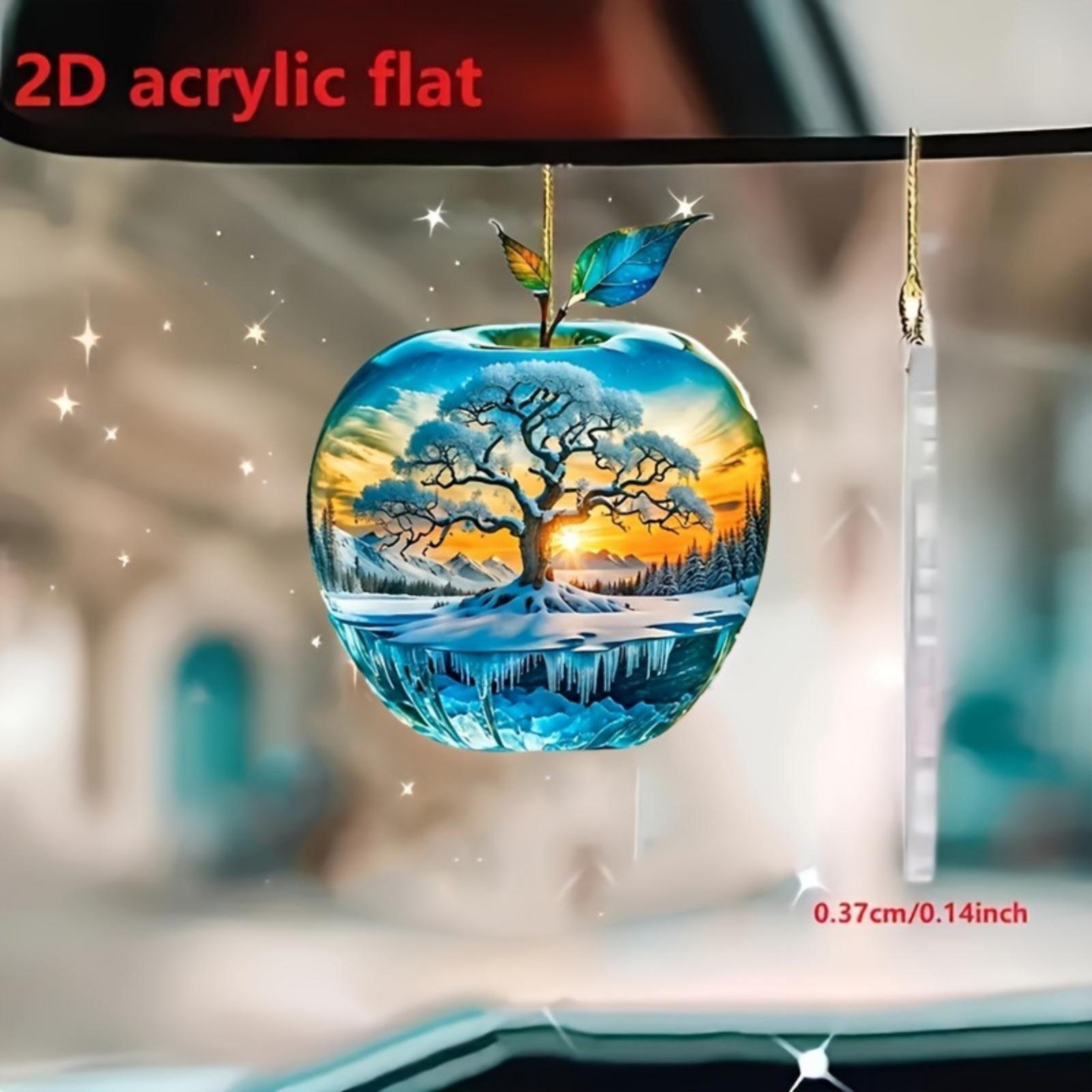 2D Acrylic Hanging Lightweight Design Easy To Hang Colors Versatile Use ...