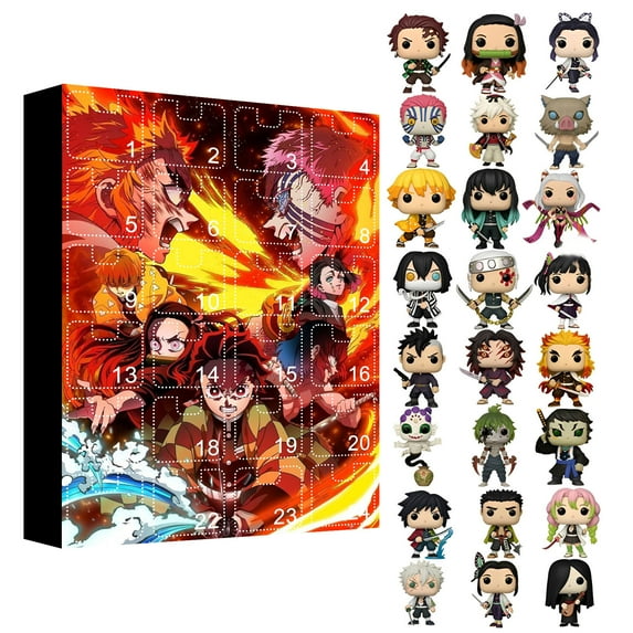 2D Anime Advent Calendar 2025, Ghost Slaying Anime 24 Days Christmas ...