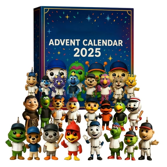 2D Baseball Advent Calendar 2025, Boys Advent Calendar Sports, Advents ...